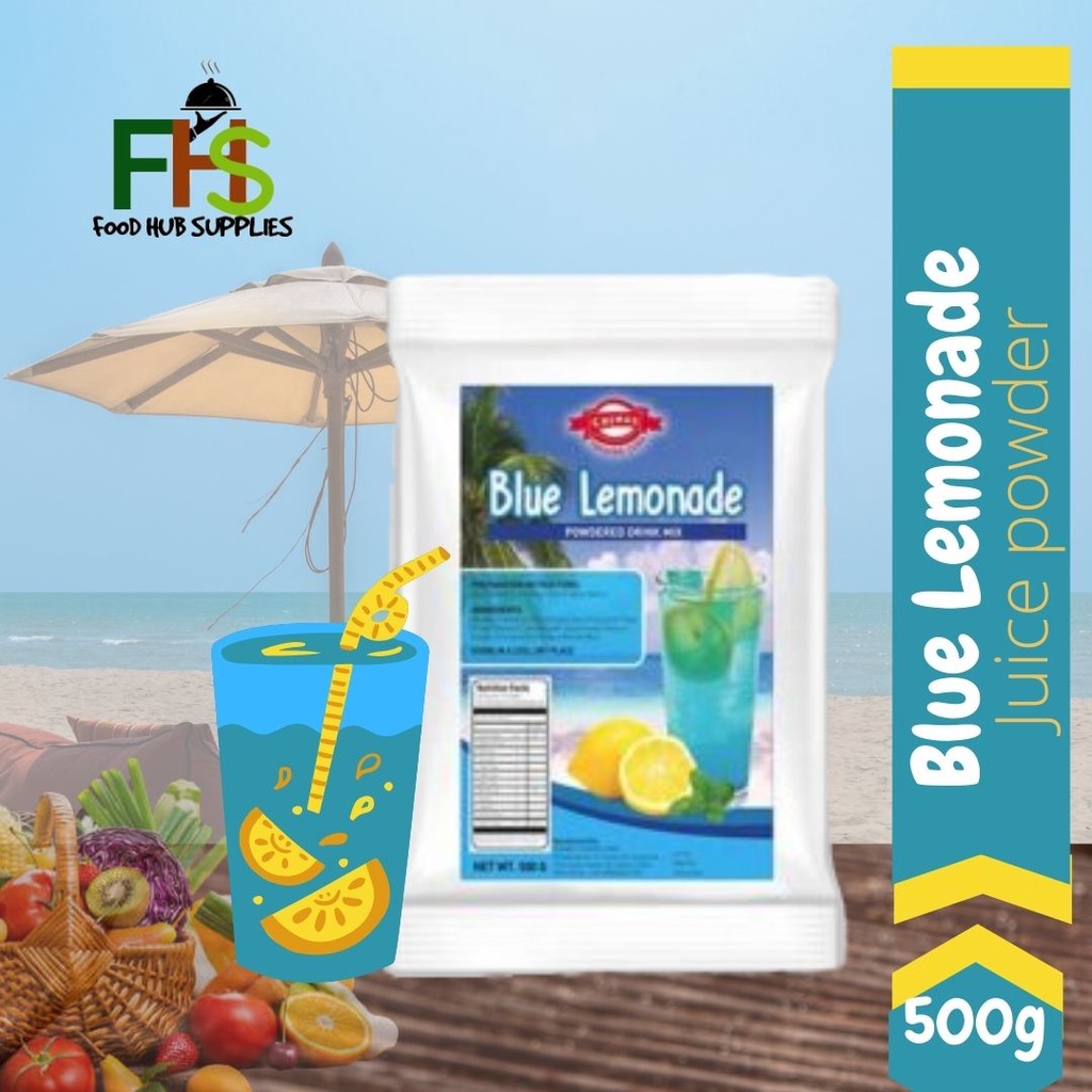 BLUE LEMONADE 500g (JUICE POWDER MIX) | Shopee Philippines