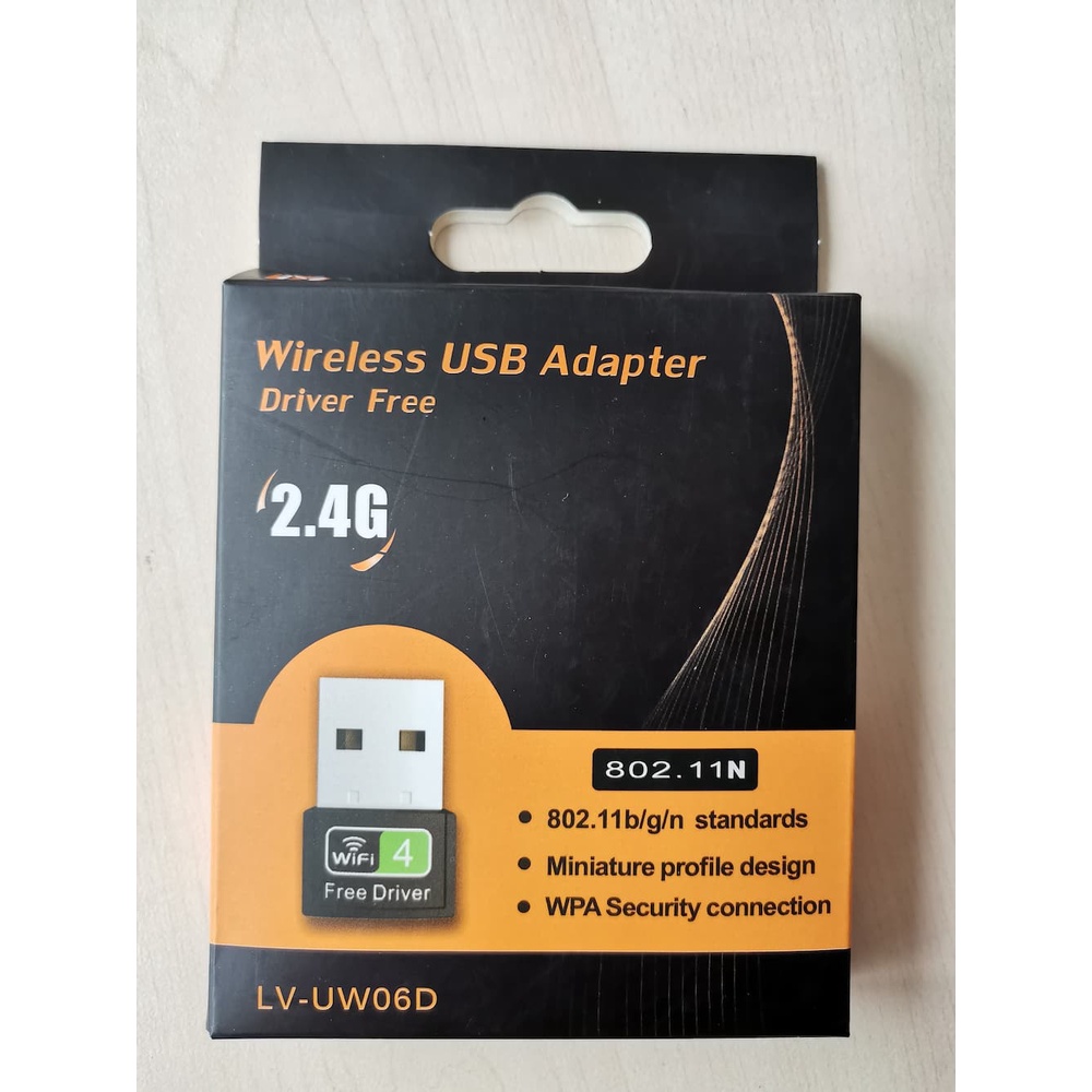 300Mbps USB WiFi Adapter Wireless LAN Network Card Dongle for Laptop PC ...