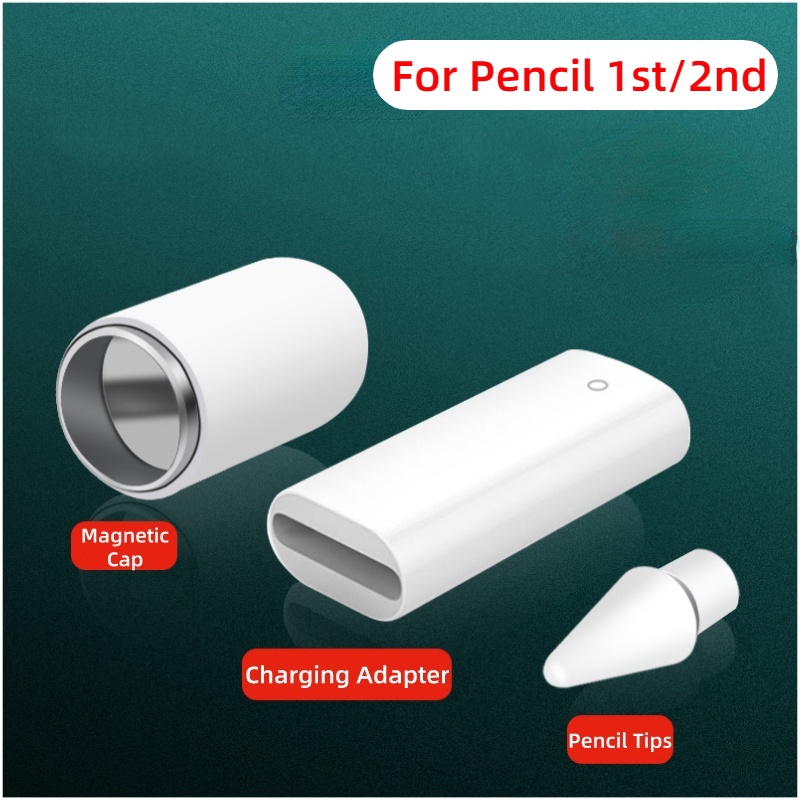 Magnetic Replacement Stylus Pen Cap for Pencil 1st 2nd Generation ...