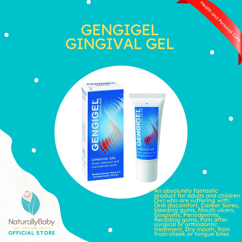 Gengigel Gingival Gel - 20ml Tube | Shopee Philippines