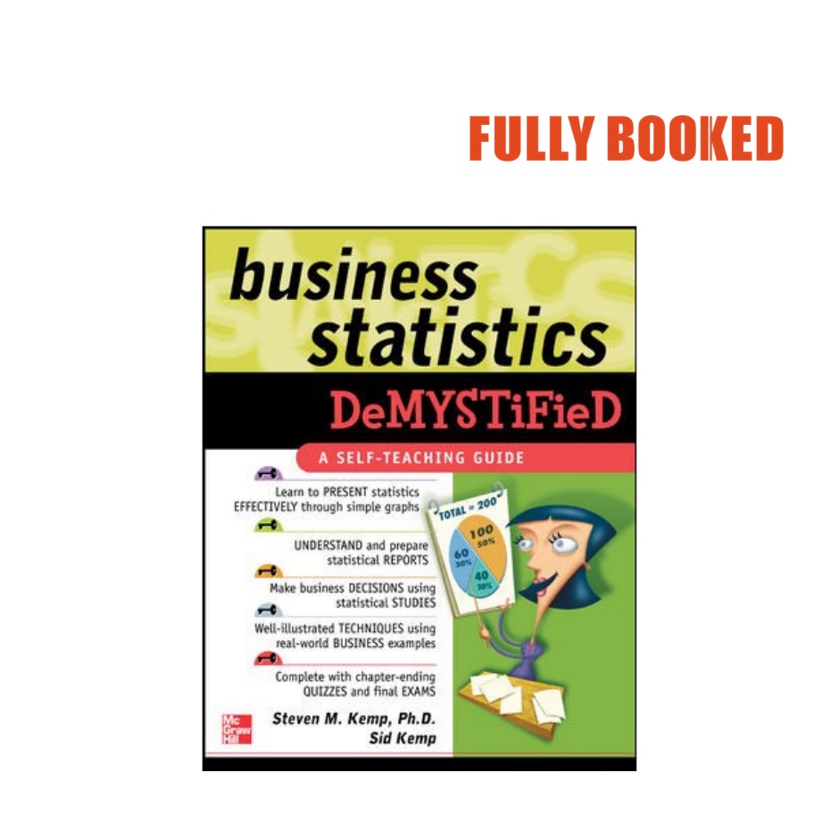 Business Statistics Demystified (Paperback) by Steven M. Kemp, Sid Kemp ...