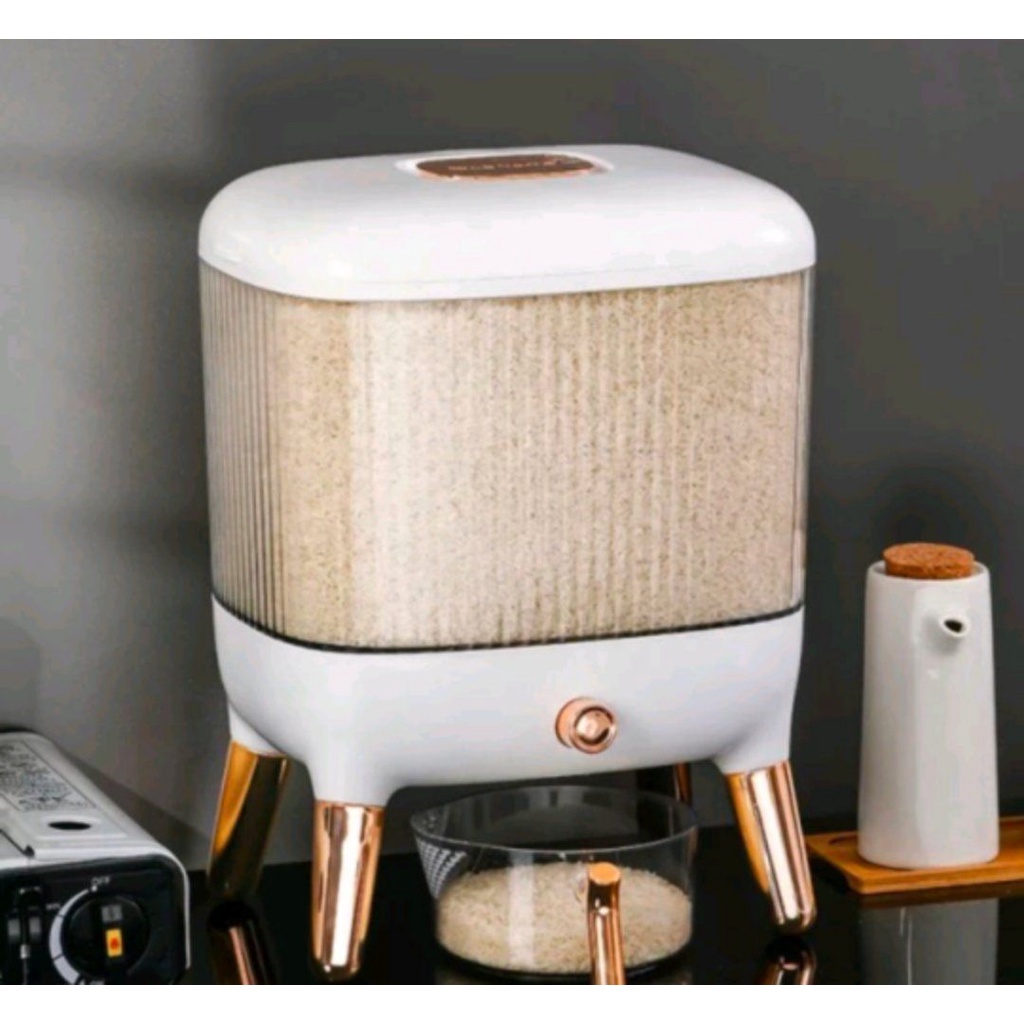 AVAILABLE ON HAND!!! NORDIC RICE DISPENSER MODERN STYLE RICE STORAGE ...