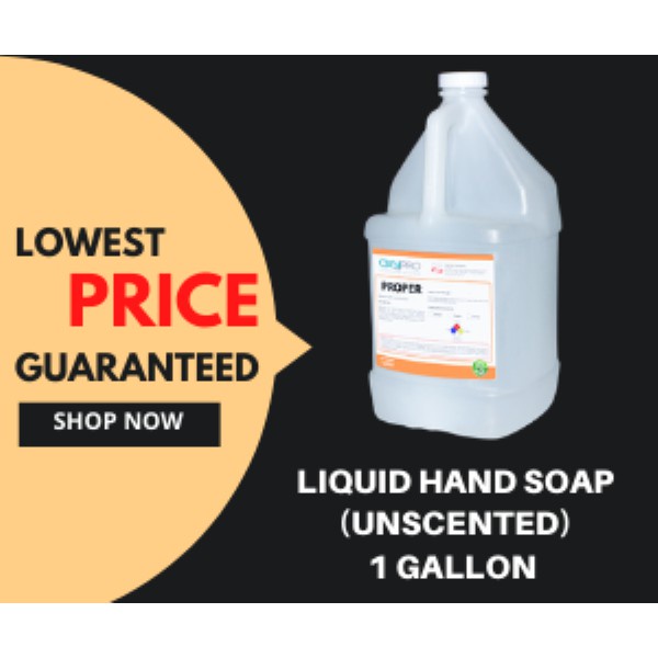 OXYPRO PROPER LIQUID HAND SOAP 1 GALLON Unscented (Moisturizer ...