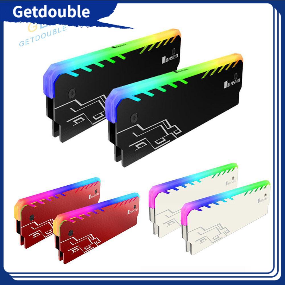 Gb Rgb Ram Heatsink Ddr Ddr3 Ddr4 Memory Heat Spreader Cooler For