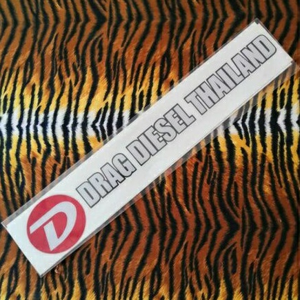 3m Reflective Sticker DRAG DIESEL THAILAND - UniTop