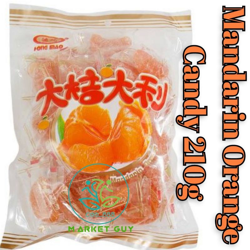 Mandarin Orange Candy 210g | Shopee Philippines