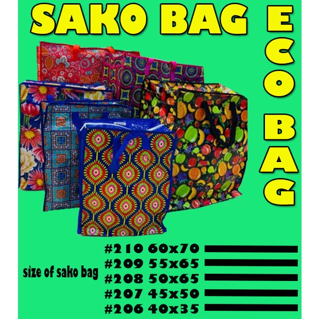 High Quality Sako bag / Eco bag Assorted Color/Design | Shopee Philippines