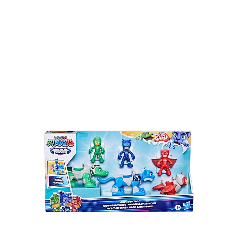 Preschool Licensed PJ Masks Animal Power Hero Animal Trio - PCEF5201 ...