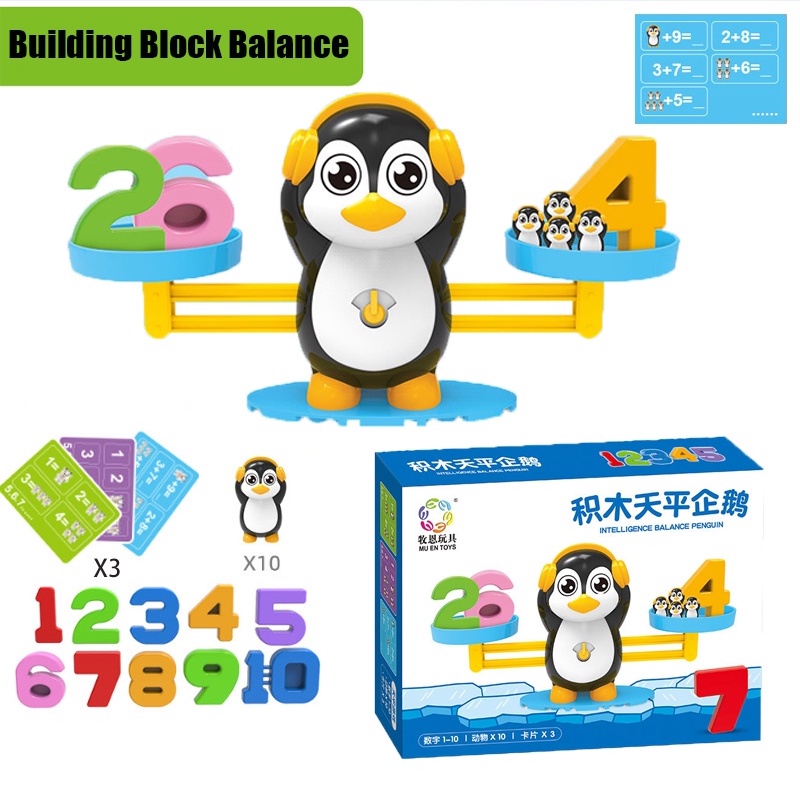 Educational Toy for Counting Math Toy Digital Balance Scale Toy Number ...