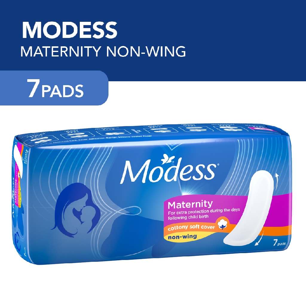 Modess Maternity Non-Wing Napkins 7s | Shopee Philippines