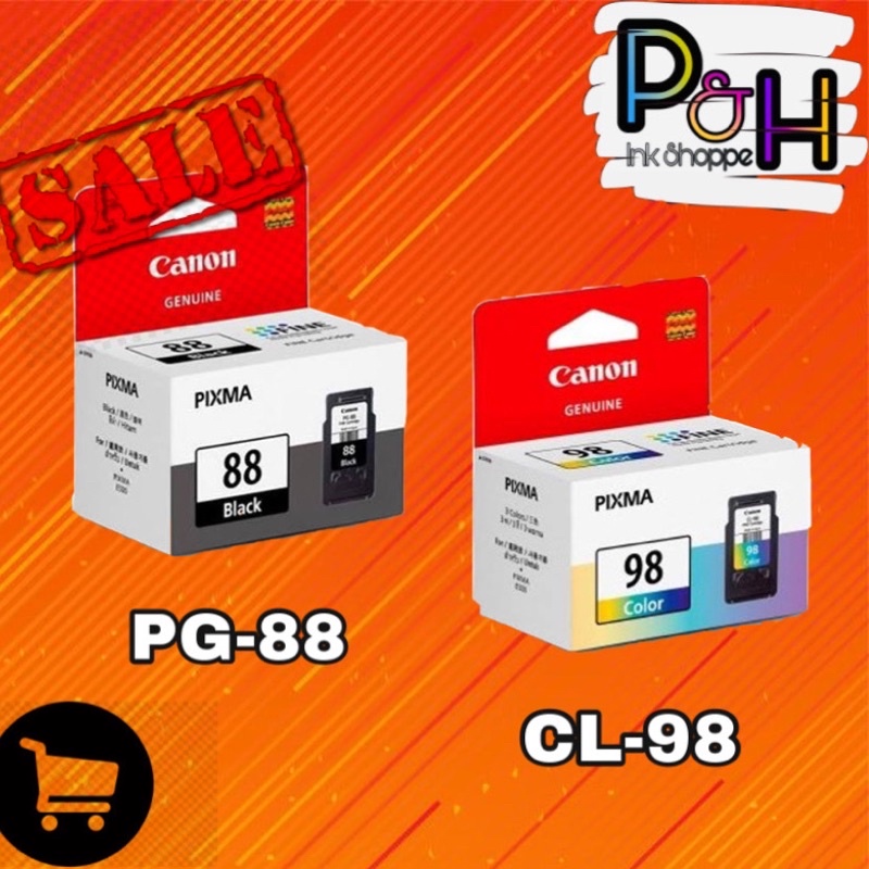 Canon Pixma PG-88 & CL-98 Ink Cartridge | Shopee Philippines