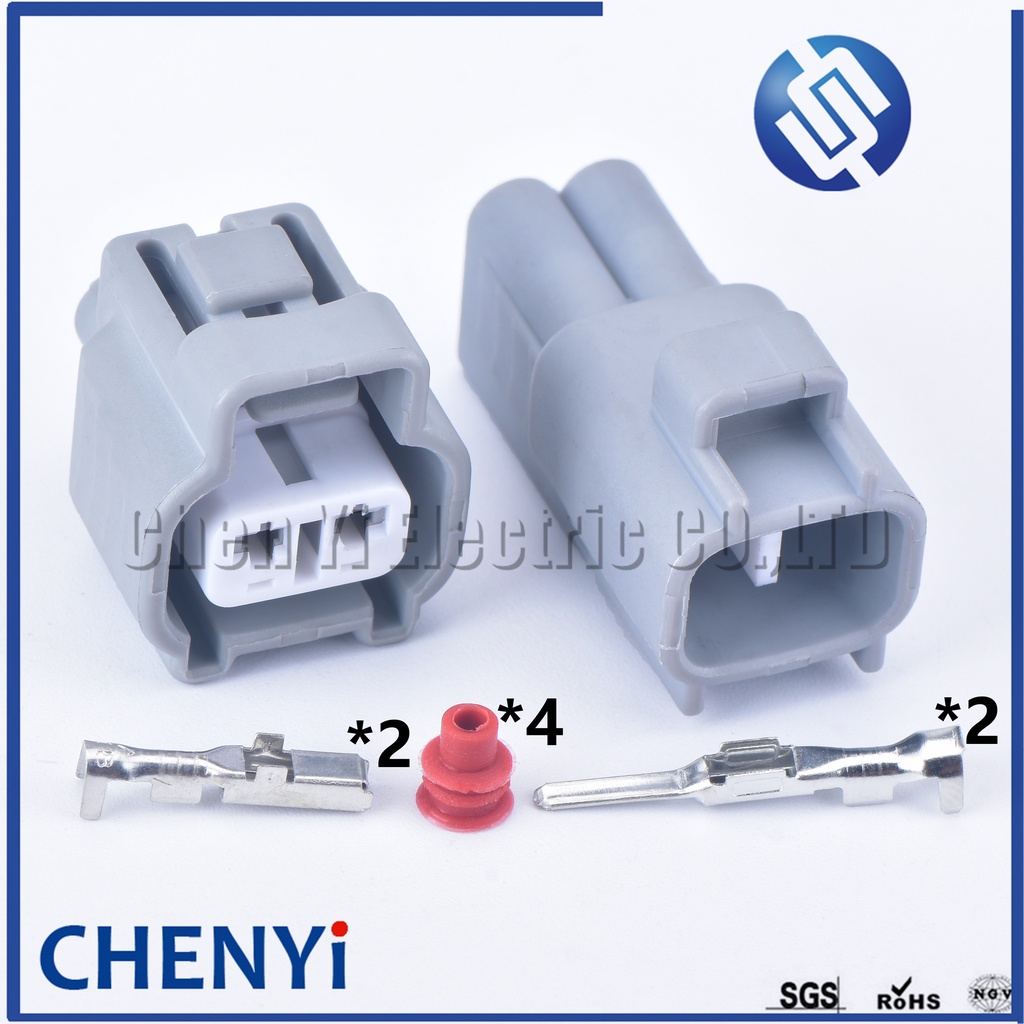 2 Pin 2.2mm Series male Female Jacket Auto Socket Gearbox Reversing ...