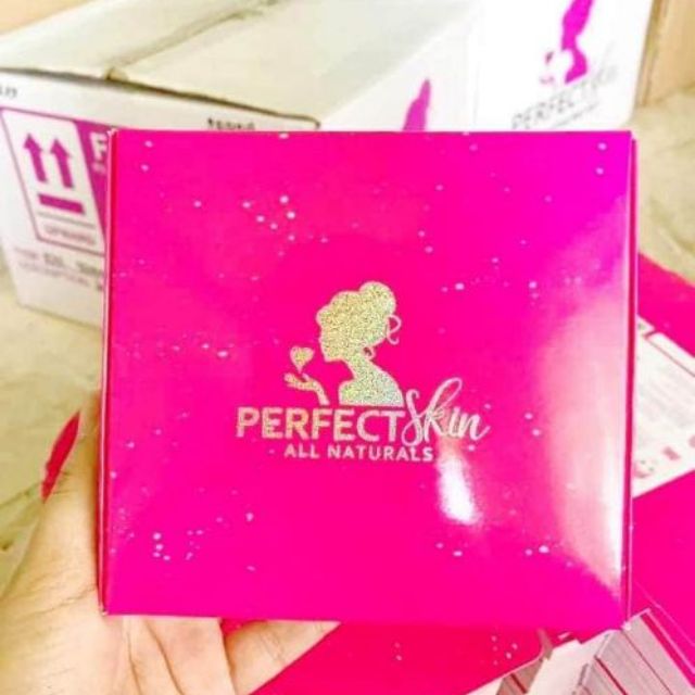 Perfect skin rejuvenating set toner, day cream, night cream and soap ...