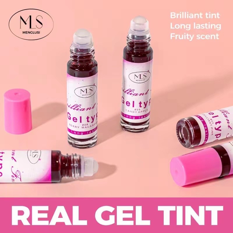 MS brilliant real gel type lip tint long lasting | Shopee Philippines