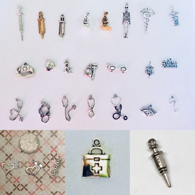 Doctor/nurse/ medical charms #3(for your diy needs) | Shopee Philippines