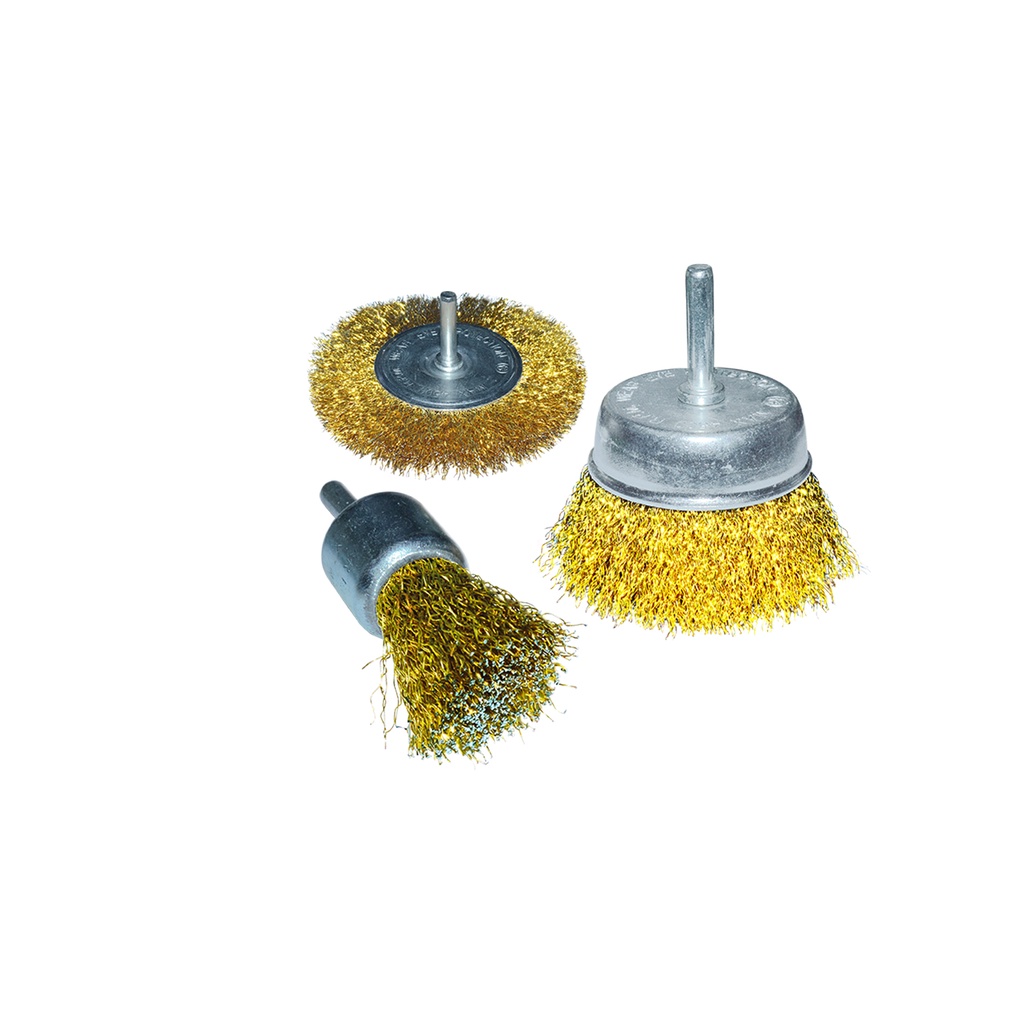 3PCS FLAT-END WIRE BRUSH SET YC-7287 | Shopee Philippines