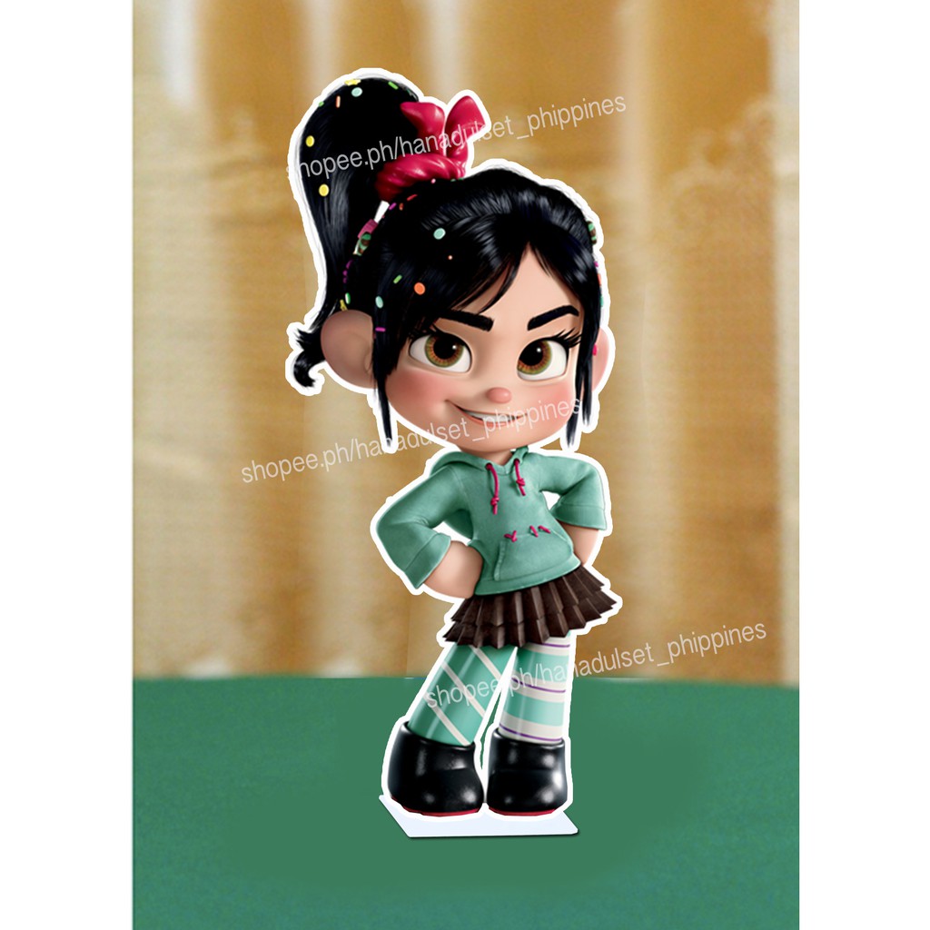 3 inches | cake topper Disney Character standee [ Vanellope ] ♥ Wreck ...