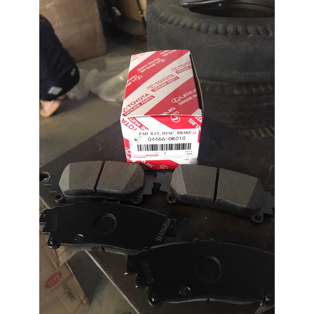 BRAKE PAD REAR AXLE 04466-0K010 FOR TOYOTA FORTUNER 2015-2021, TOYOTA ...