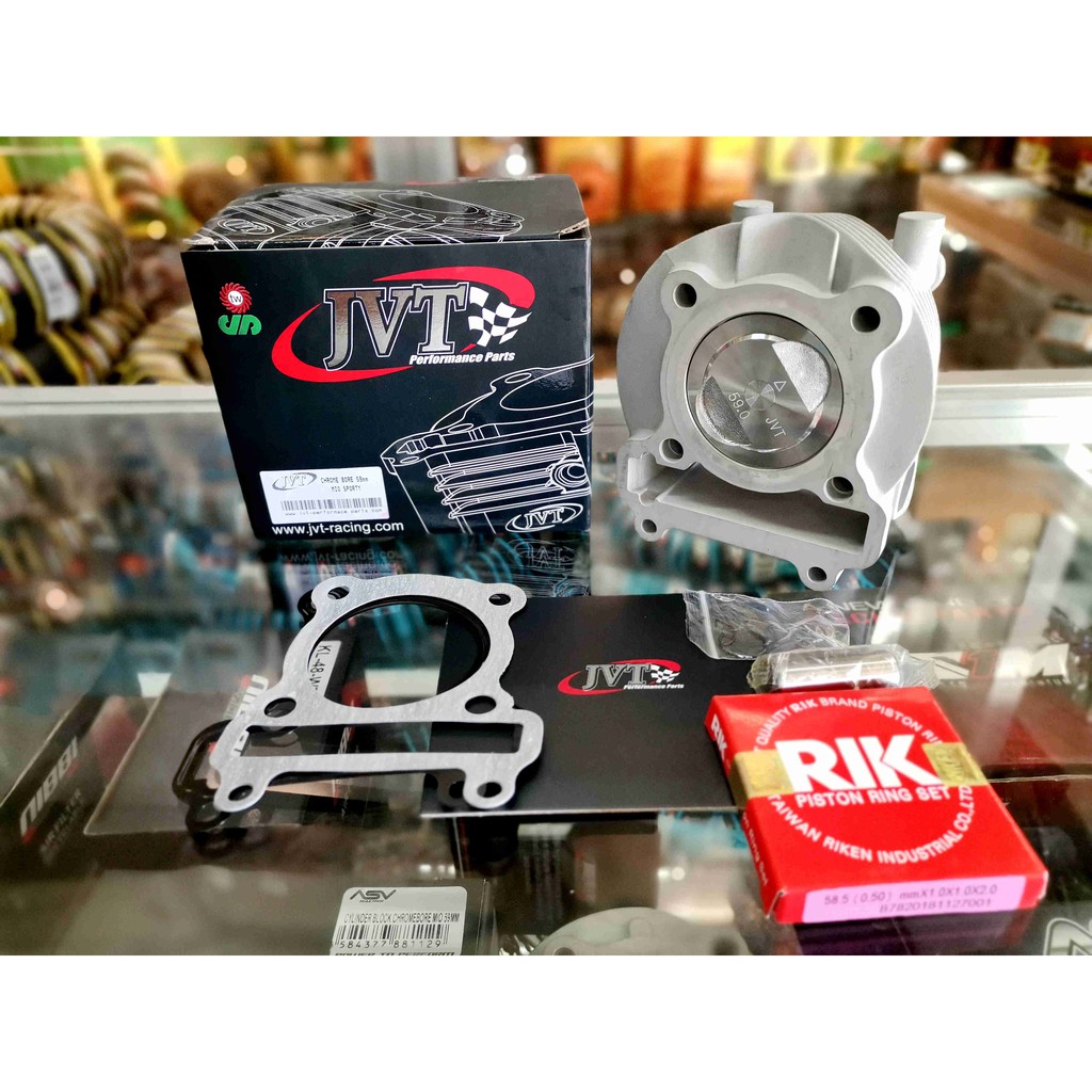 JVT block mio sporty 59mm(chrombore) | Shopee Philippines