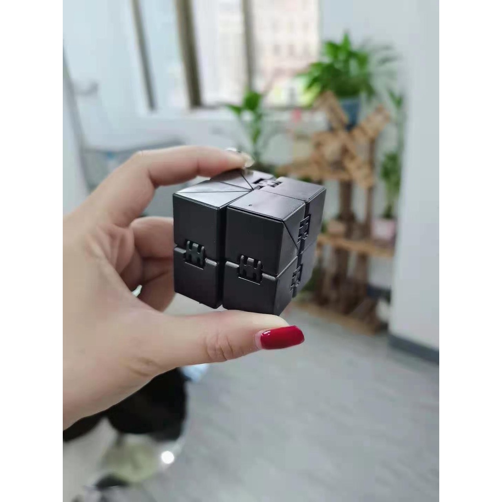 Infinite Cube Stress Relief Tension Creative Pressure Relief Toy Infinite Cube Cube Folding