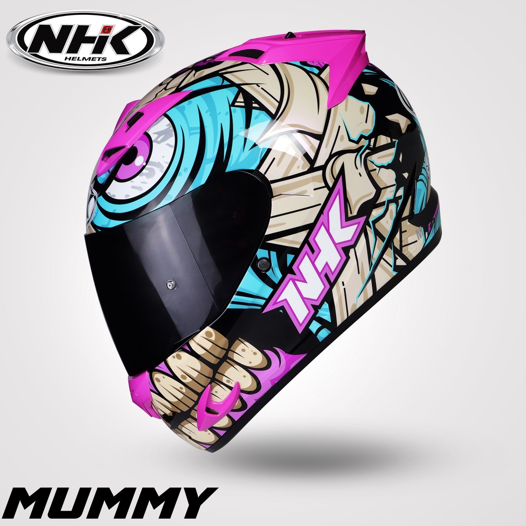 NHK HELMET RACE PRO MUMMY FULL FACE SINGLE VISOR | NHK Helmets Official ...