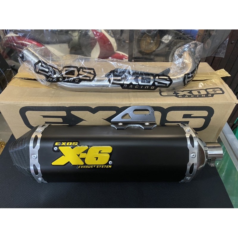 EXOS Pipe X6 Mio i 125 / M3 / Soul i 125 / Mio Gear | Shopee Philippines
