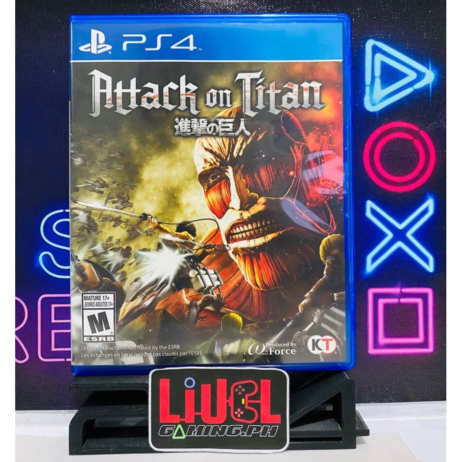 Attack on Titan AOT Wings of Freedom PlayStation 4 PS4 Games Used (Good ...