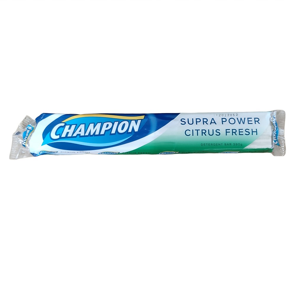 Champion Detergent Bar Citrus Fresh 370g | Shopee Philippines