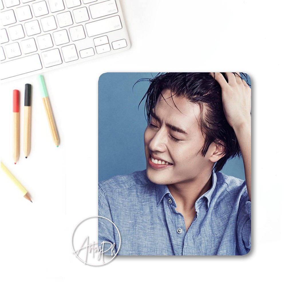 Artsy Mouse Pad (5mm Thick) - Korean Actor KANG HA NEUL | Shopee ...