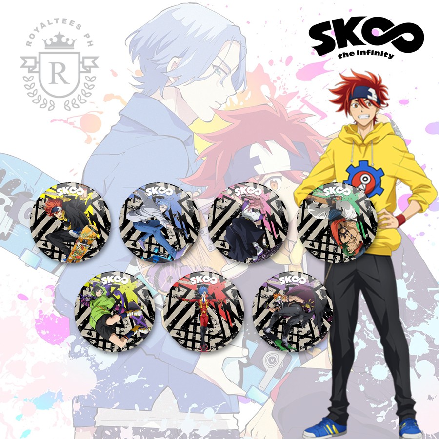 Sk8 The Infinity Anime Button Pins / Badge Batch 2 | Shopee Philippines