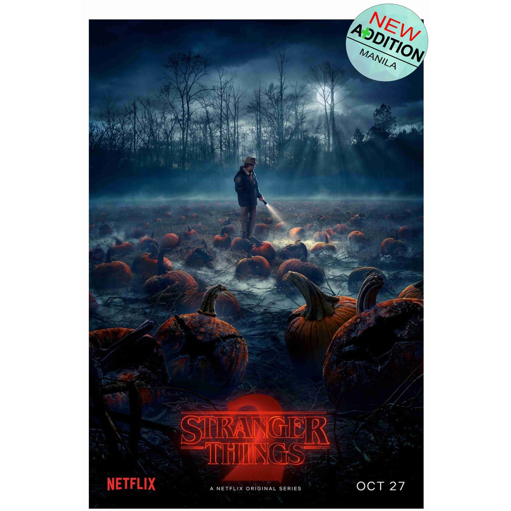STRANGER THINGS POSTER Season 2 Glossy Paper 33cm X50cm | Shopee ...