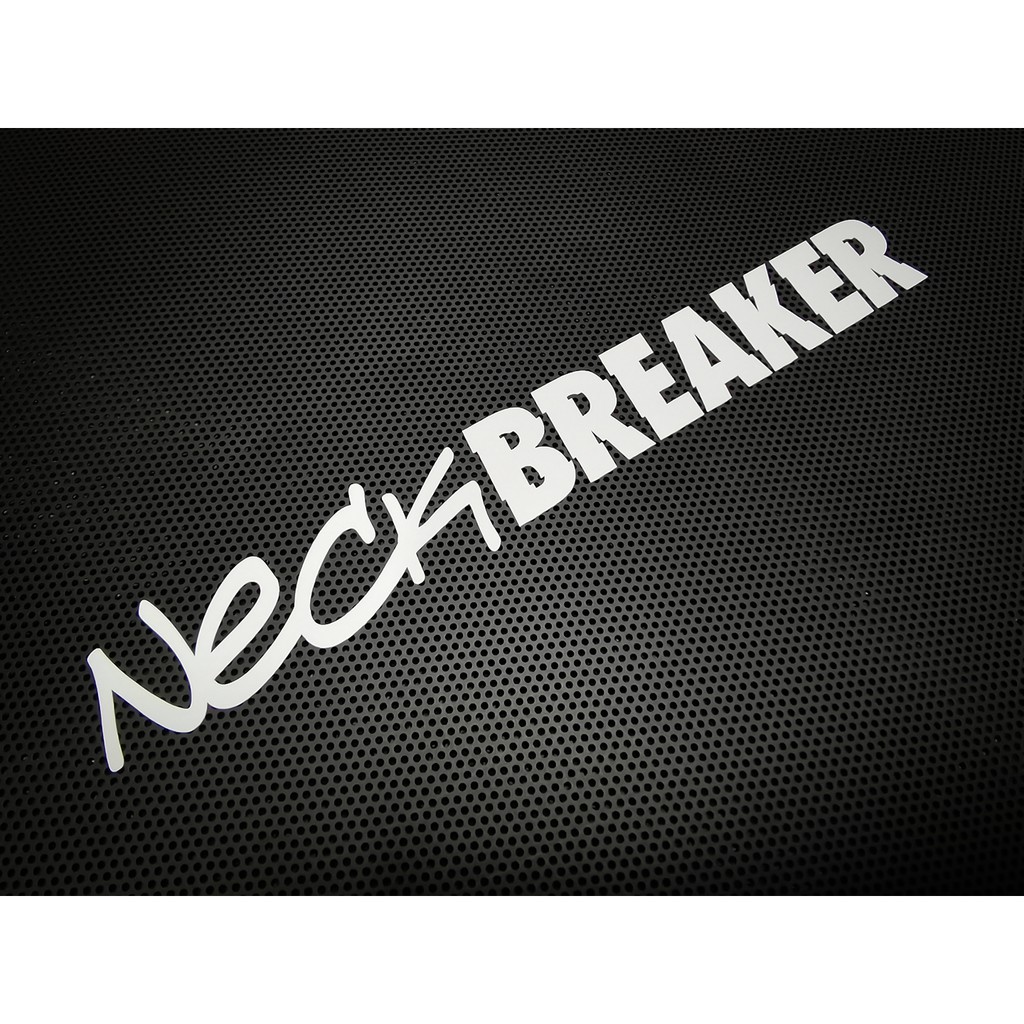 Neck Breaker JDM style cutout vinyl sticker | Shopee Philippines