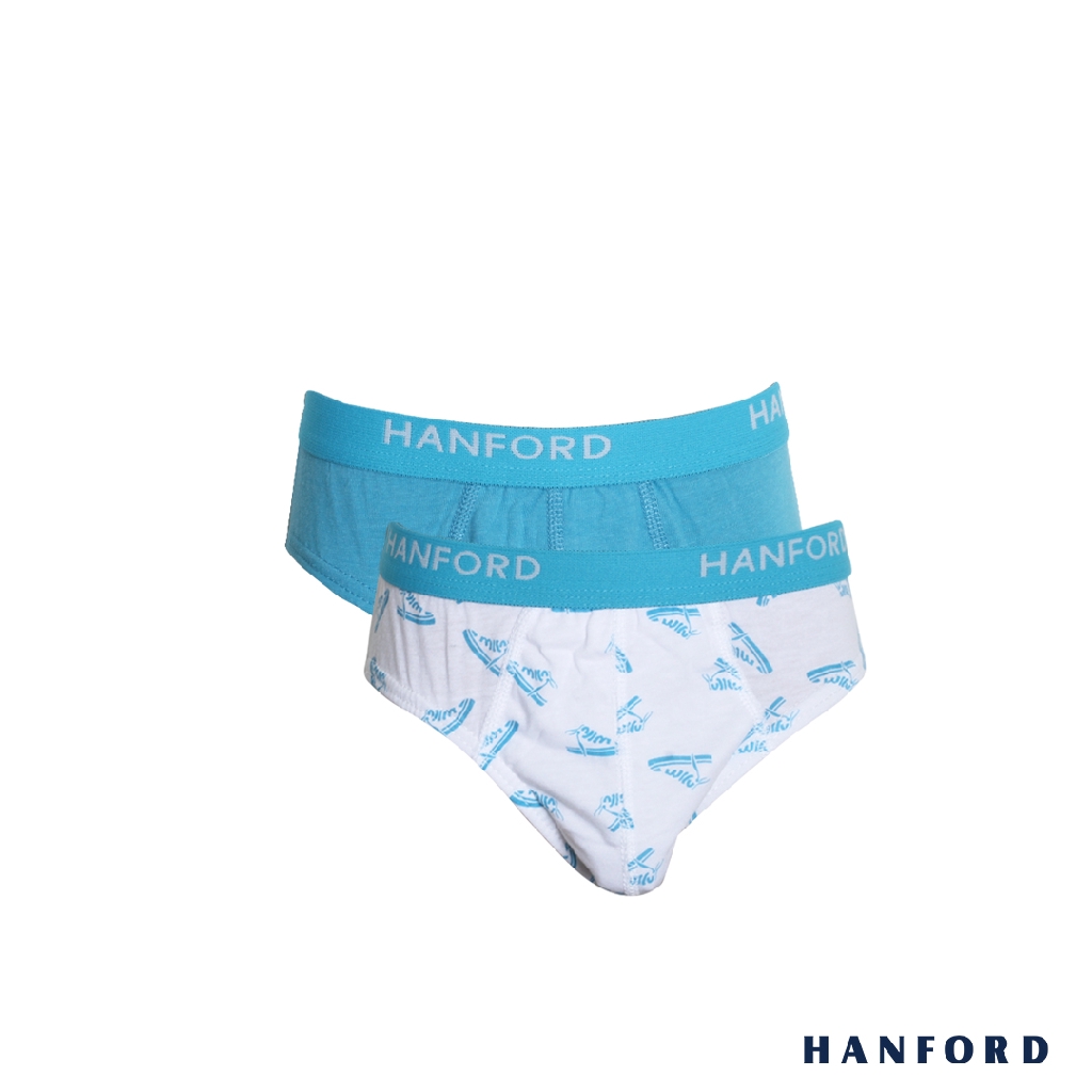 Hanford Kids/Teens Regular Cotton Briefs - Shoes Print (2in1 Pack ...