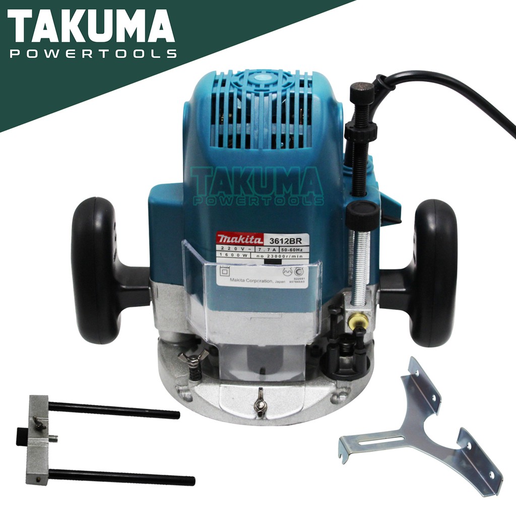 Makita 3612BR 1600W Plunge Router Shopee Philippines
