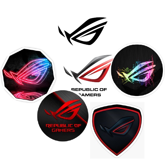 Asus Rog Sticker (Matte/ Waterproof Glossy Vinyl) | Shopee Philippines
