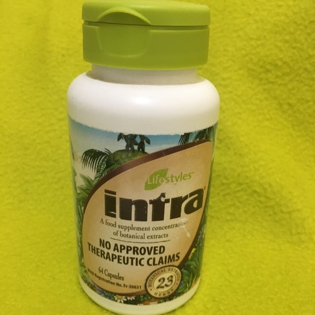 INTRA Botanical Extracts Food Supplement Capsule !!! 64 Capsules-SAMe ...