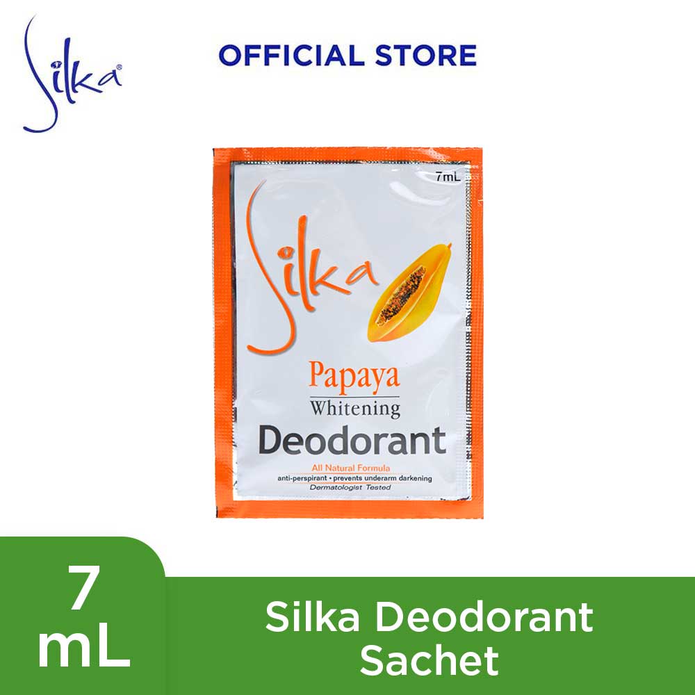 Silka Deodorant sachet 7ml | Shopee Philippines