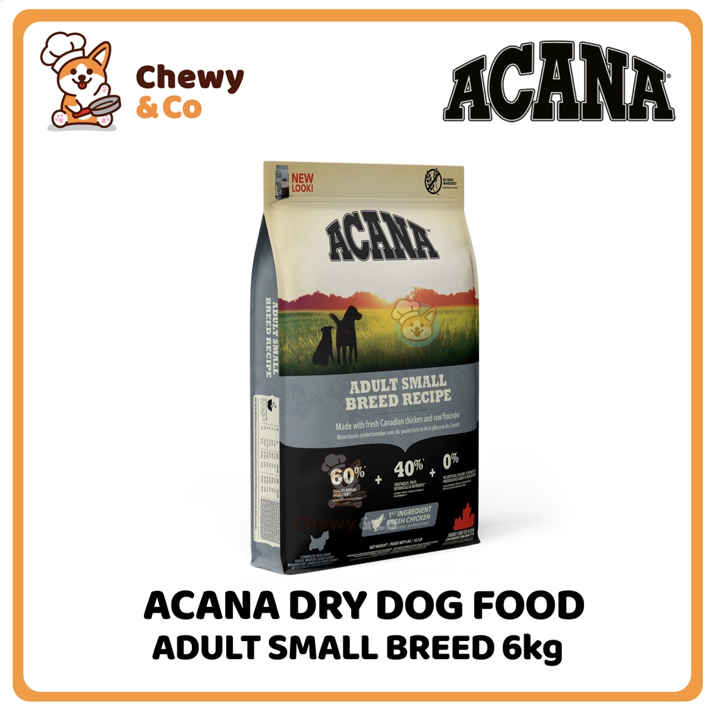 Acana Dry Dog Food Adult Small Breed 6kg | Shopee Philippines