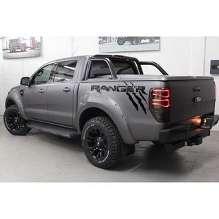 1Set/2Pcs Ford Ranger Wildtrak logo side bed graphics decal sticker ...