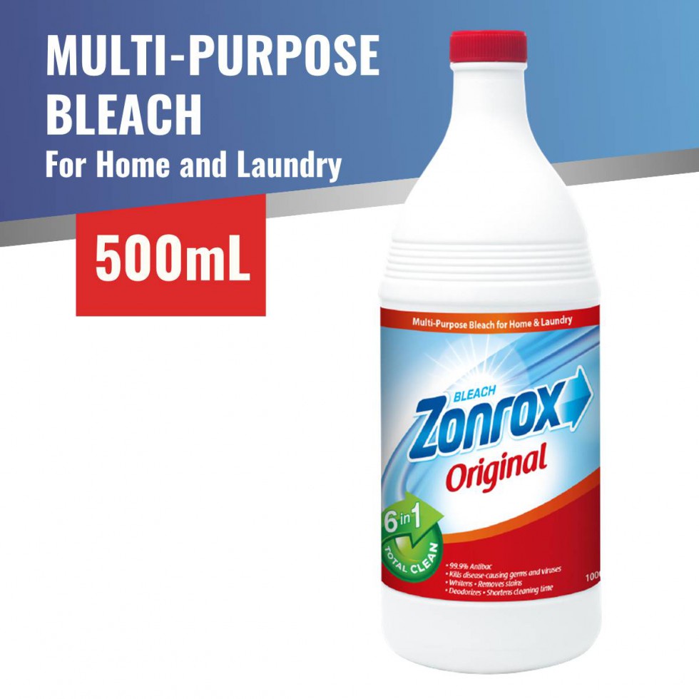Zonrox Bleach Original 500ml | Shopee Philippines