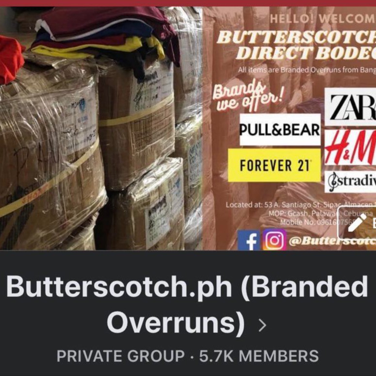 Butterscotch.ph (overruns), Online Shop | Shopee Philippines