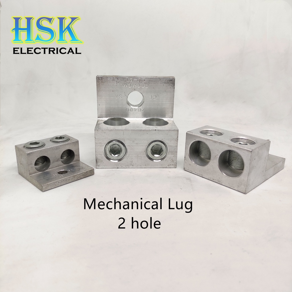 2HOLE Mechanical Lugs Connector Universal Terminal Lugs | Shopee ...