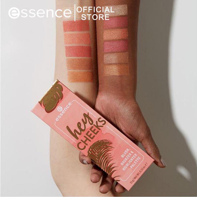 essence hey cheeks blush bronzer palette | Shopee Philippines