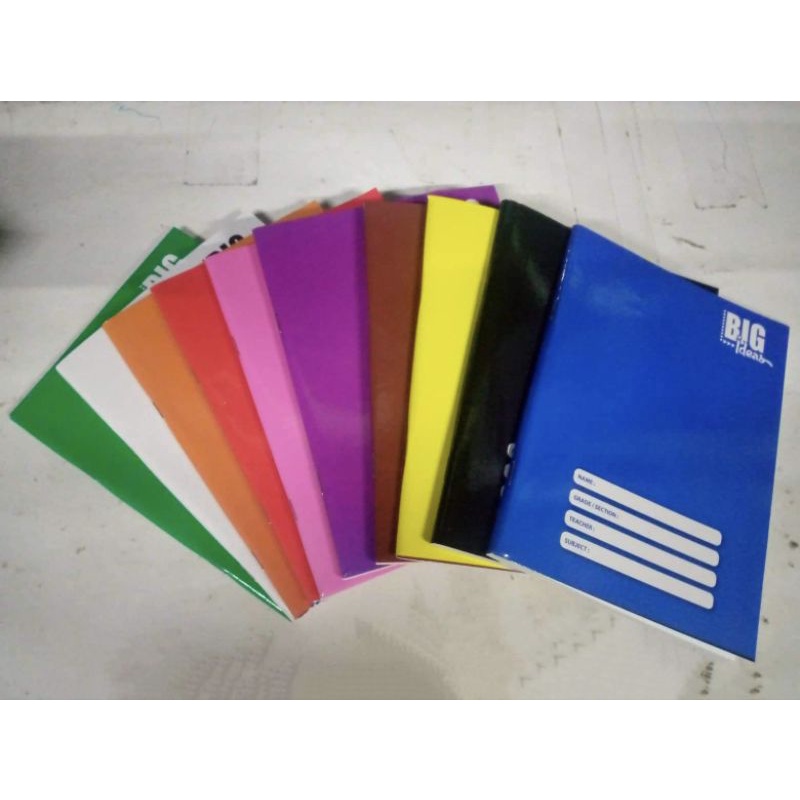 Writing Notebook 10 pcs Assorted Color RANDOM DESIGN | Shopee Philippines