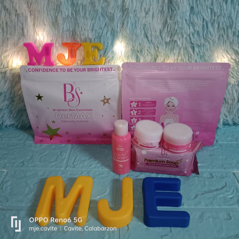 Brightest Skin Rejuvenating Dermax Set In Quad Seal Pack | Shopee ...