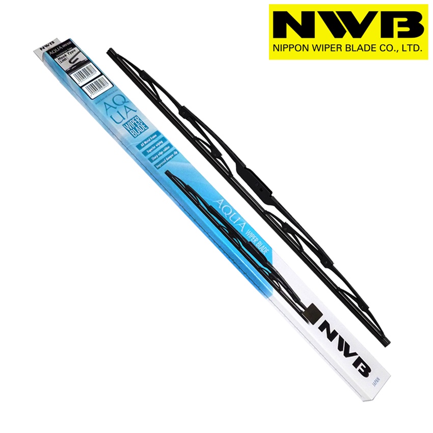 NWB Aqua Wiper Blade 17 Inch Black | Shopee Philippines