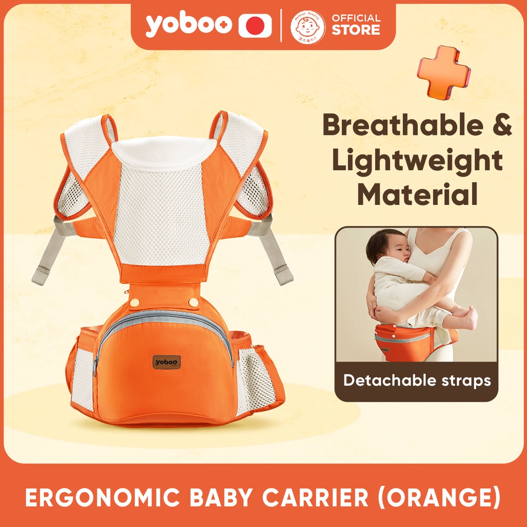 Yoboo Ergonomic Baby Carrier | Breathable | Lightweight ...