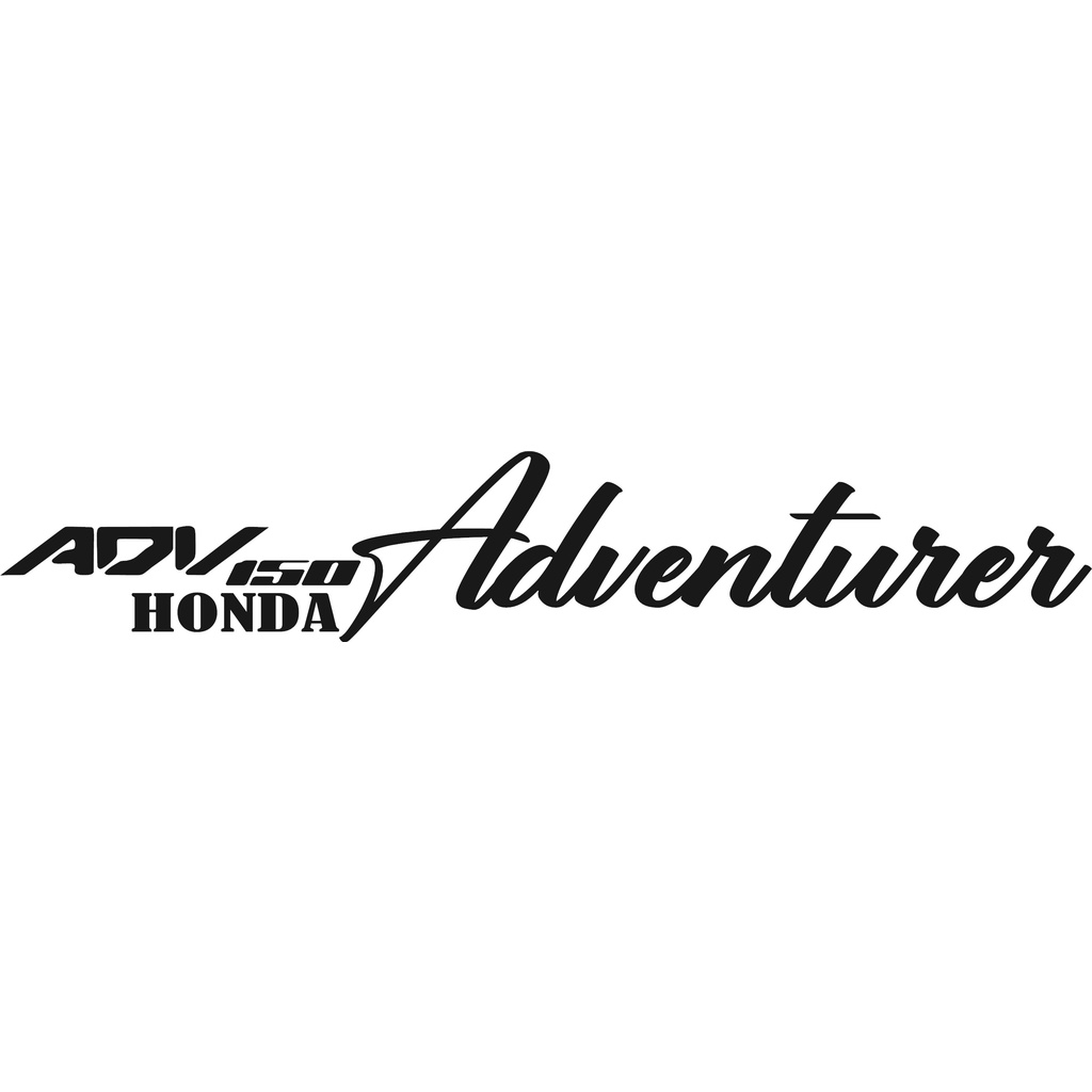 Adv 150 adventurer vinyl stickers | Shopee Philippines