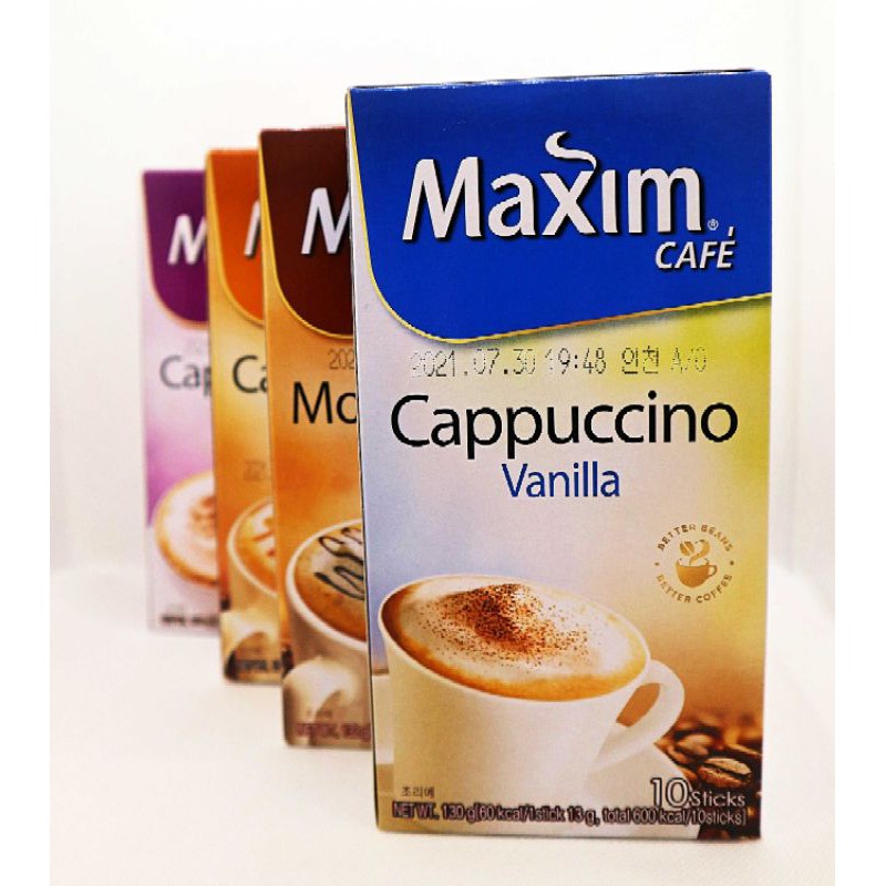 Maxim Cafe Cappuccino Vanilla Mix | Shopee Philippines