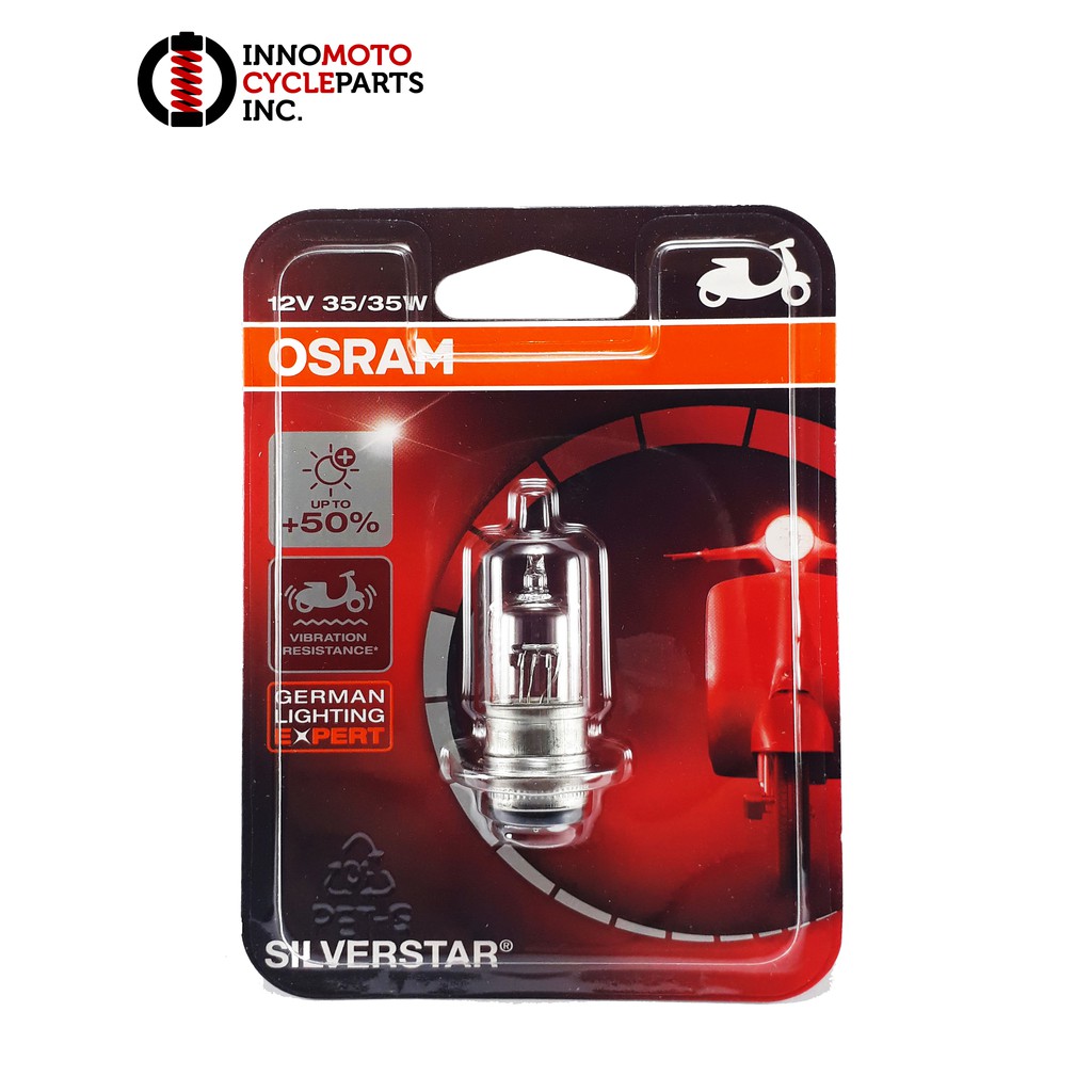 Osram Motorcycle Bulb (1Leg/T19) Silverstar | Shopee Philippines